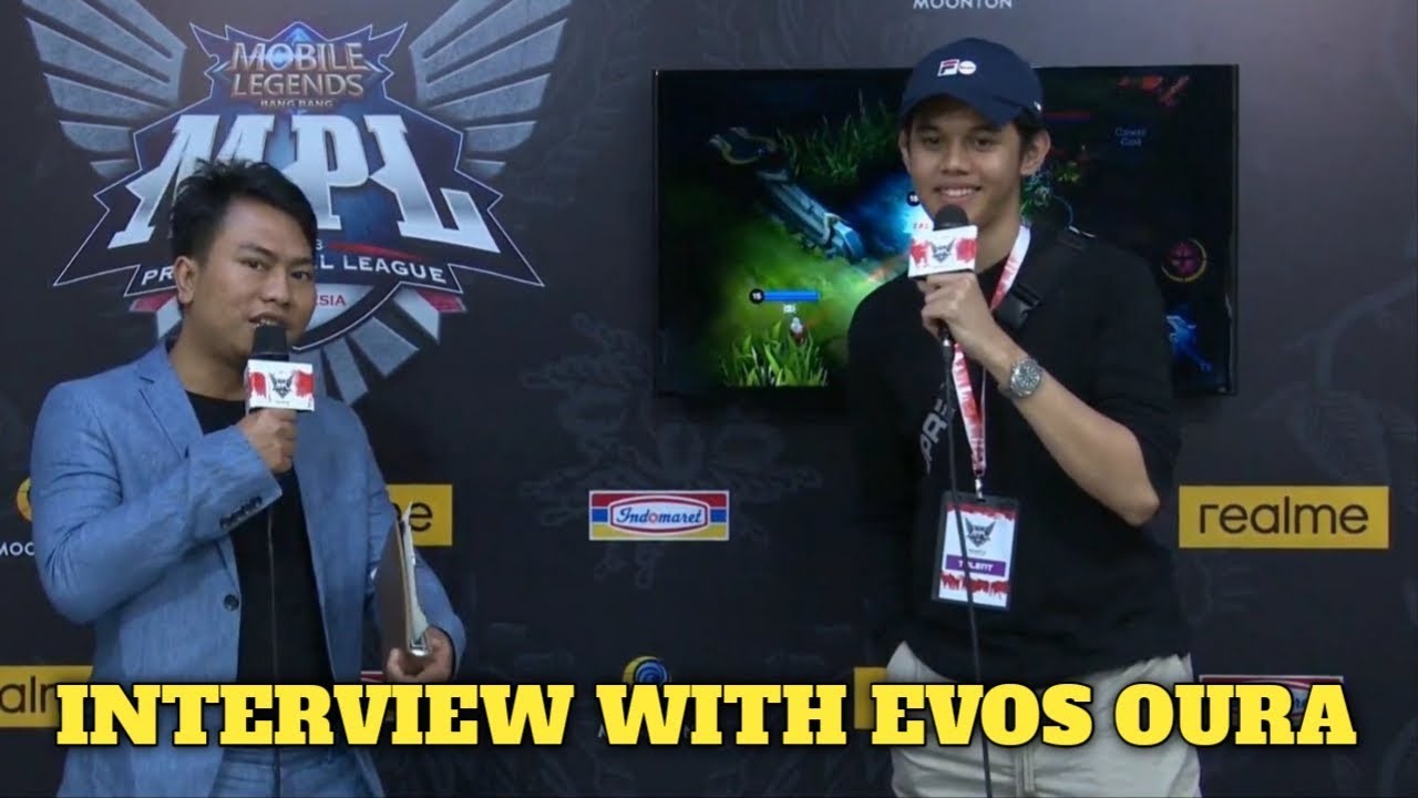 INTERVIEW WITH MVP M1 EVOS OURA MPL SEASON 5 - YouTube