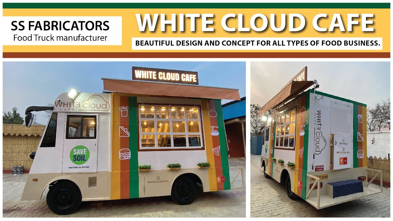 White cloud Cafe | Tata 407 Food Truck | Food Truck Manufacturer ...