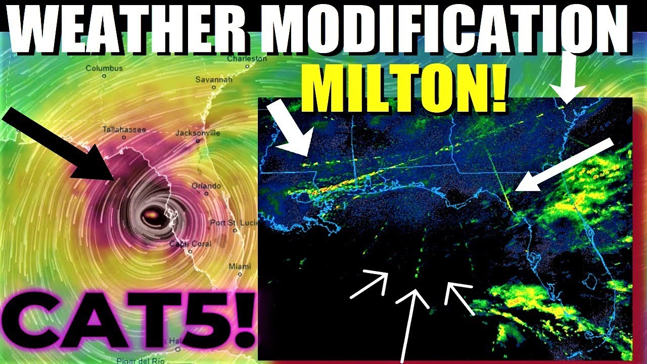 🤯 MAJOR Hurricane MILTON - WEATHER Modification! - CAT5 FLORIDA! - YouTube