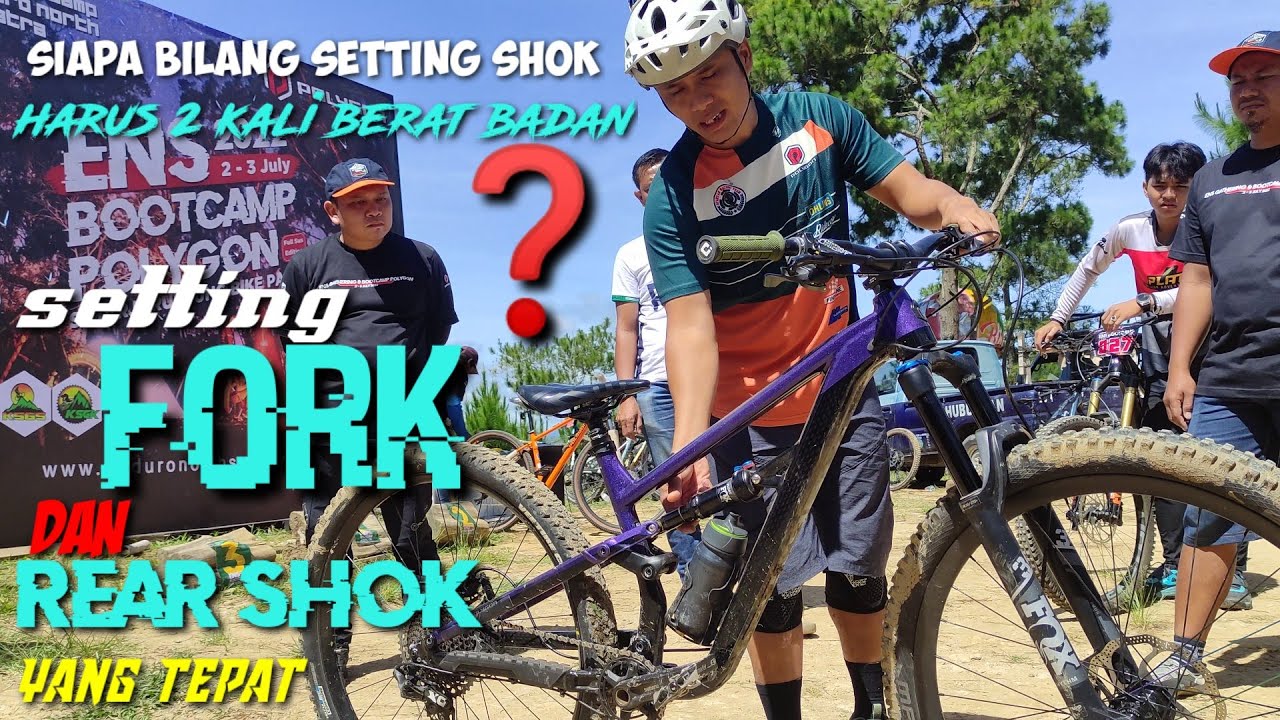 Cara setting rear shock sepeda MTB // rear shok fox // polygon - YouTube