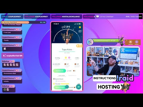 Tapu Koko Raid Hour - Hosting for Followers !raid for Instructions ...