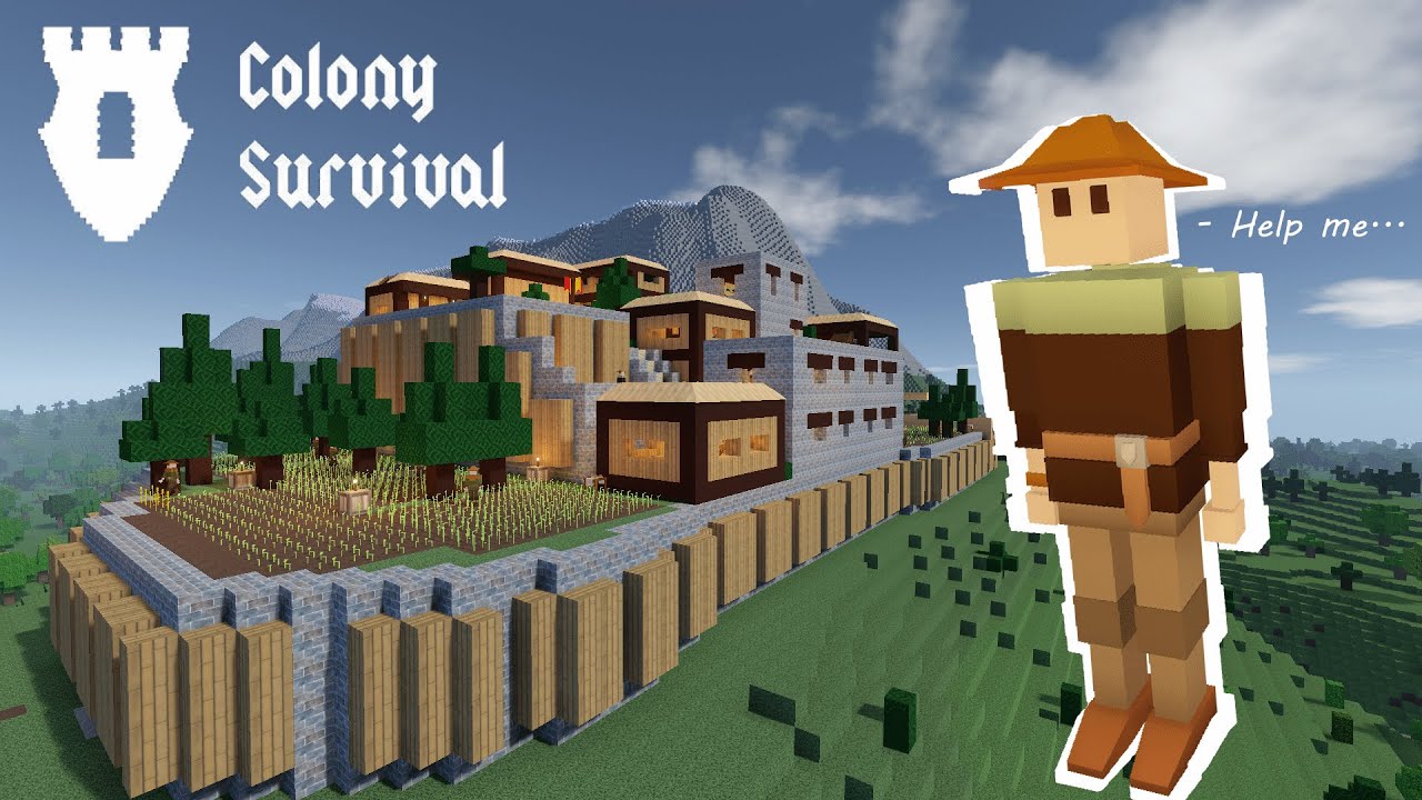 A WHLOE NEW WORLD!!! Colony Survival - YouTube