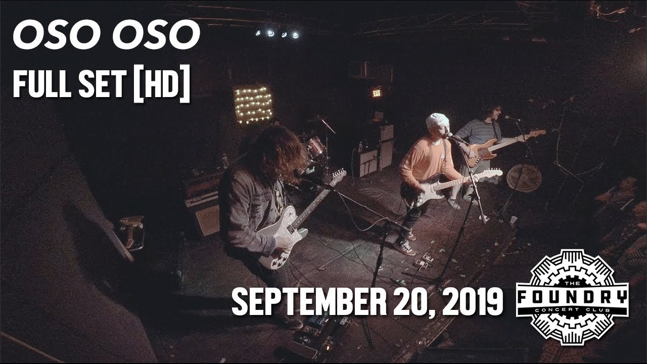 Oso Oso - Full Set HD - Live at The Foundry Concert Club - YouTube
