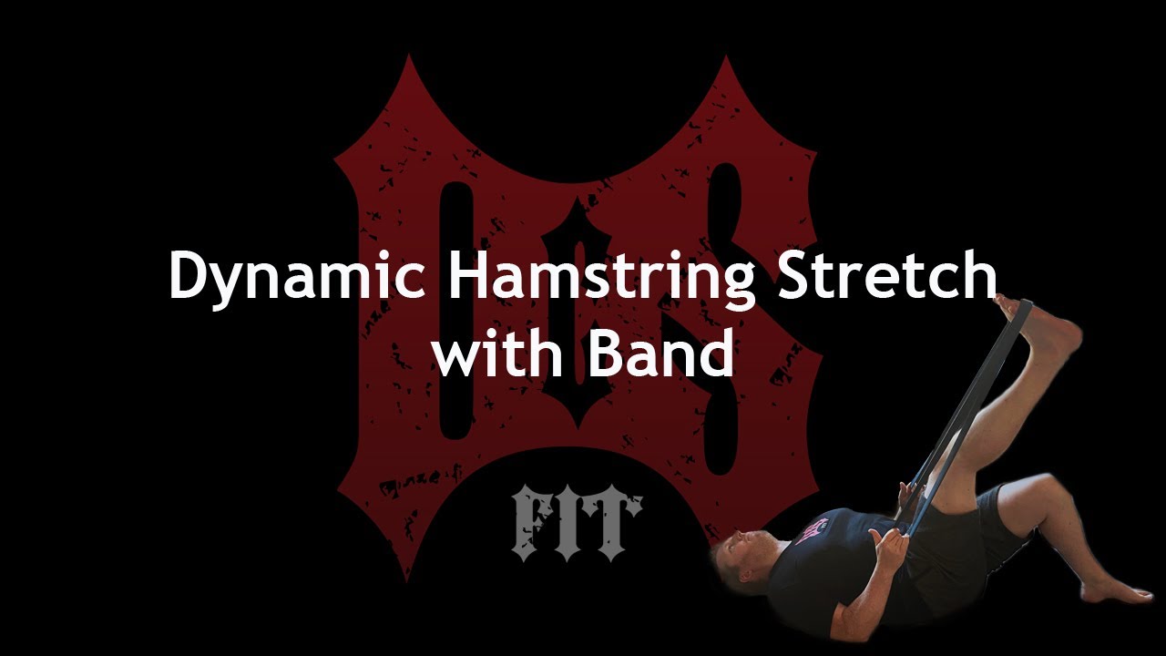 Banded Hamstring Dynamic Stretch HT020102 - YouTube