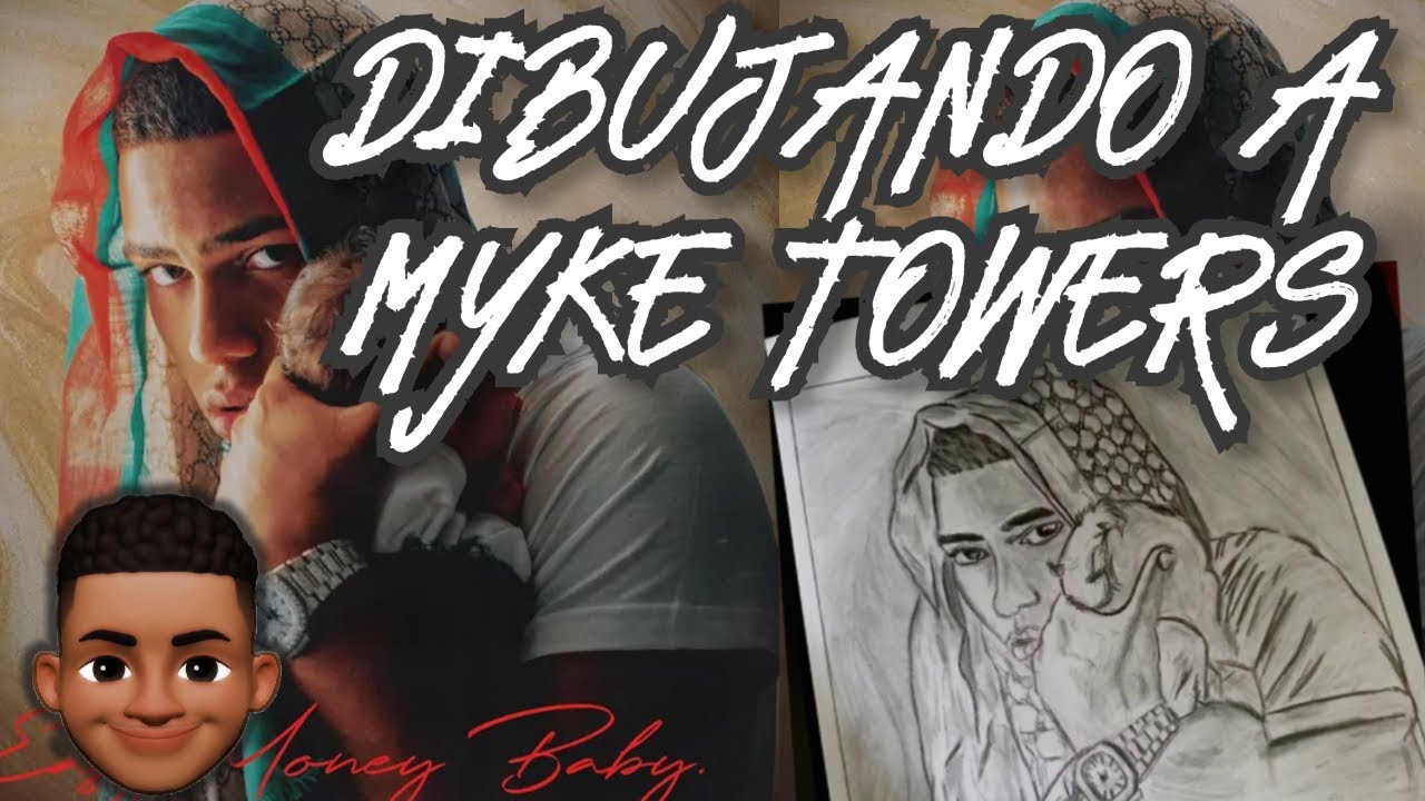 DIBUJANDO A MYKE TOWERS |DRAWING MYKE TOWERS | DIBUJOS A LÁPIZ. - YouTube