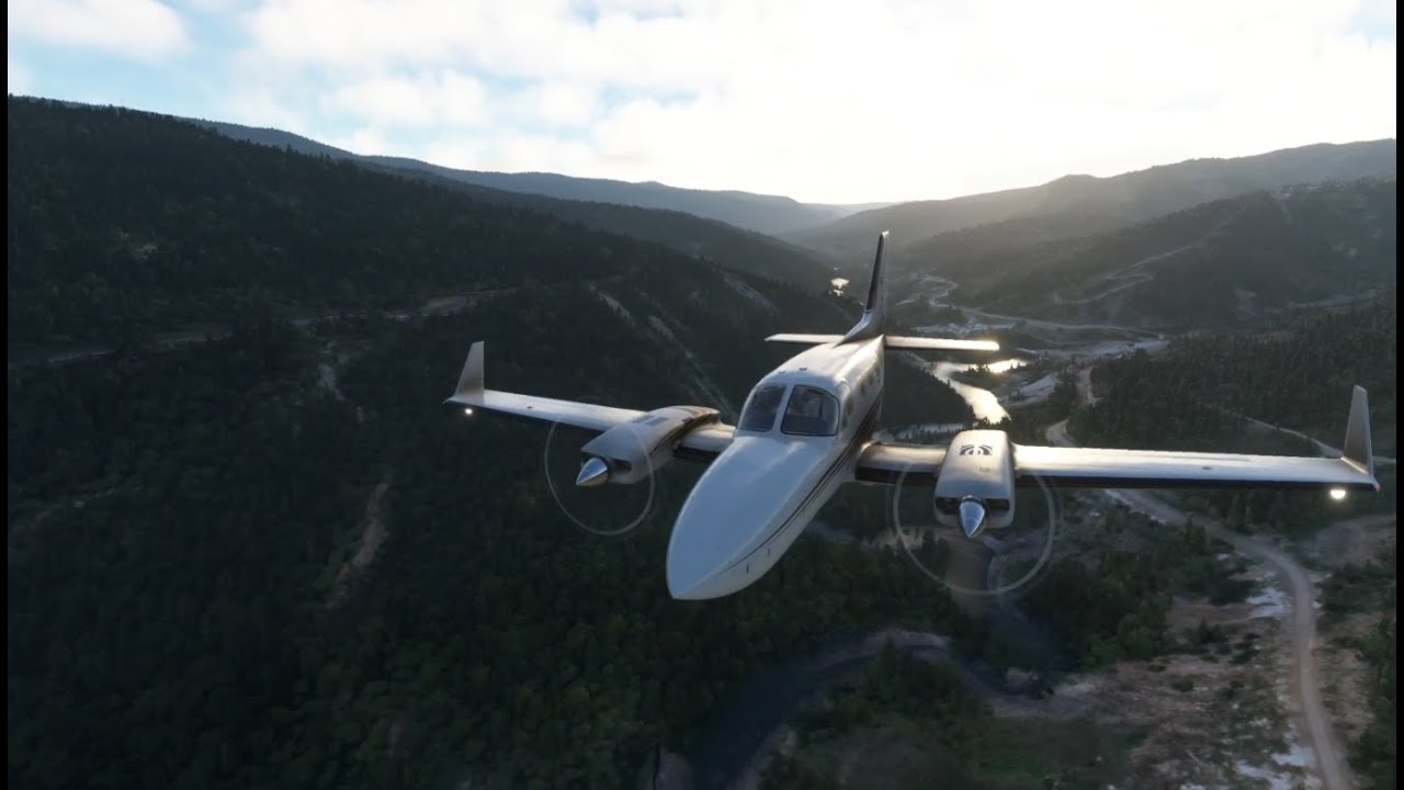MS Flight Simulator - VR - Georgia, Batumi to Tbilisi - YouTube