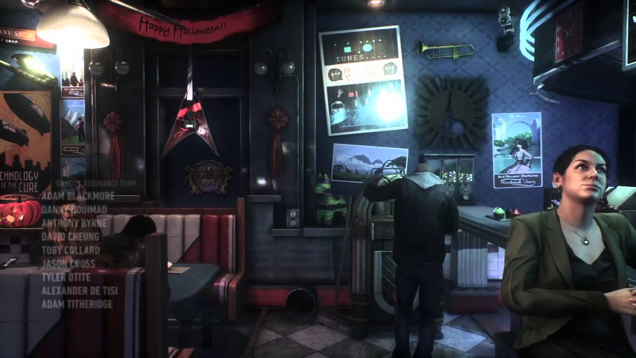 Batman Arkham Knight diner scene - YouTube