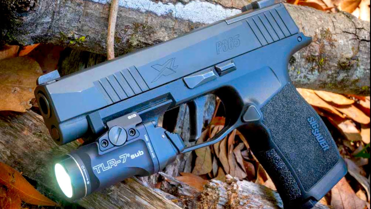 Unboxing & Review: SIG P365 XL, Streamlight TLR7 sub compact light ...