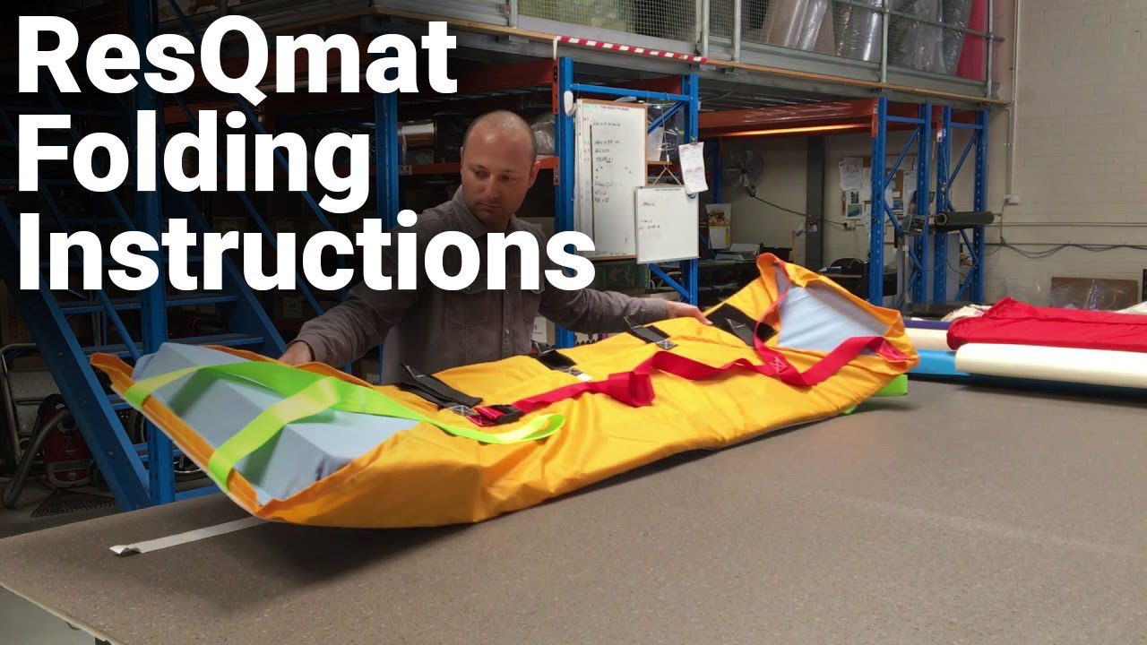 ResQmat - Folding Instructions - YouTube