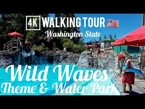 4k Virtual Walking Tour inside Wild Waves Theme and Water Park in ...