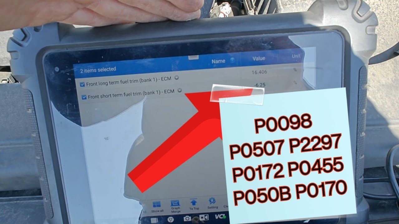 2019 Volvo XC60 P0098 - P0507 - P2297 - P0172 - P0455 - P050B - P0170 ...