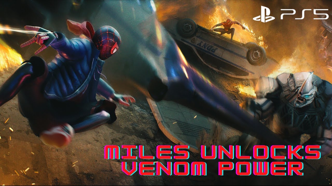 MILES UNLOCKS HIS VENOM POWER ~ Spider-man PS5: Miles Morales - YouTube