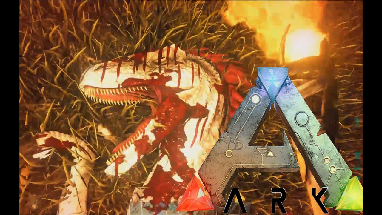 ARK Survival Evolved Gameplay: Revenge on Frostbite(Alpha Raptor) [Ep ...