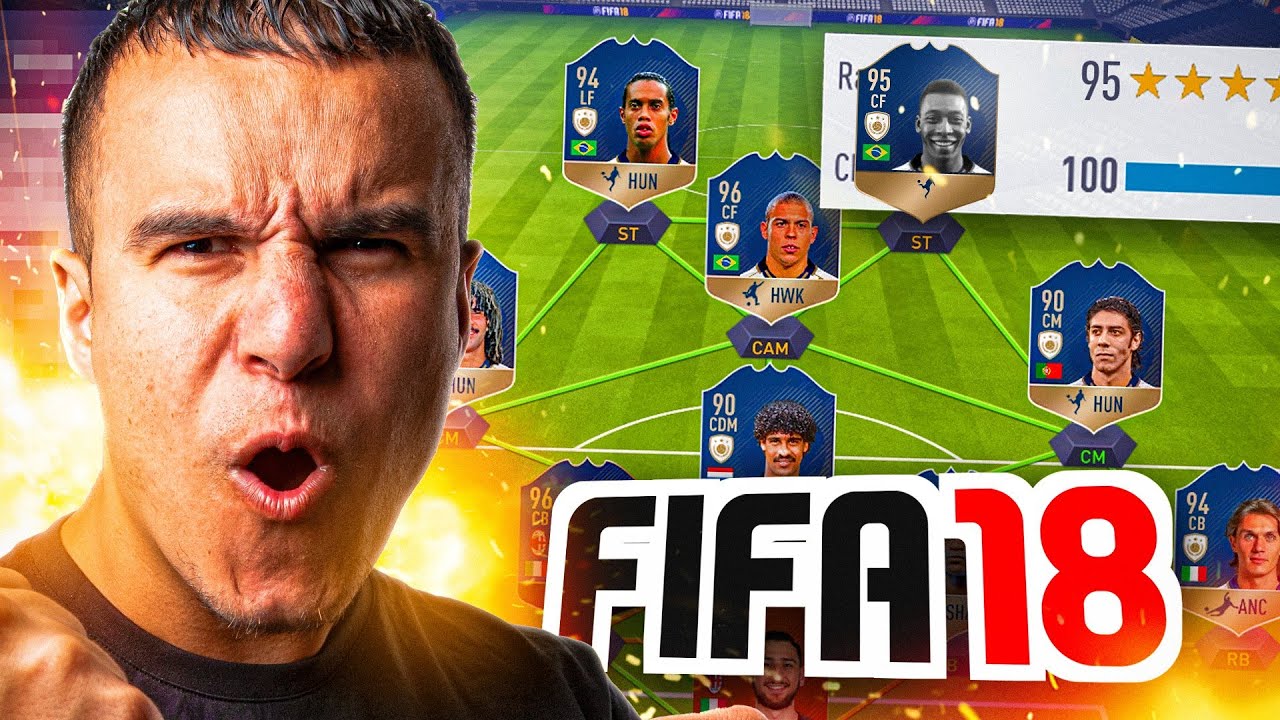 Je TENTE le WORLD RECORD DRAFT sur FIFA 18 ! (Les émotions) - YouTube