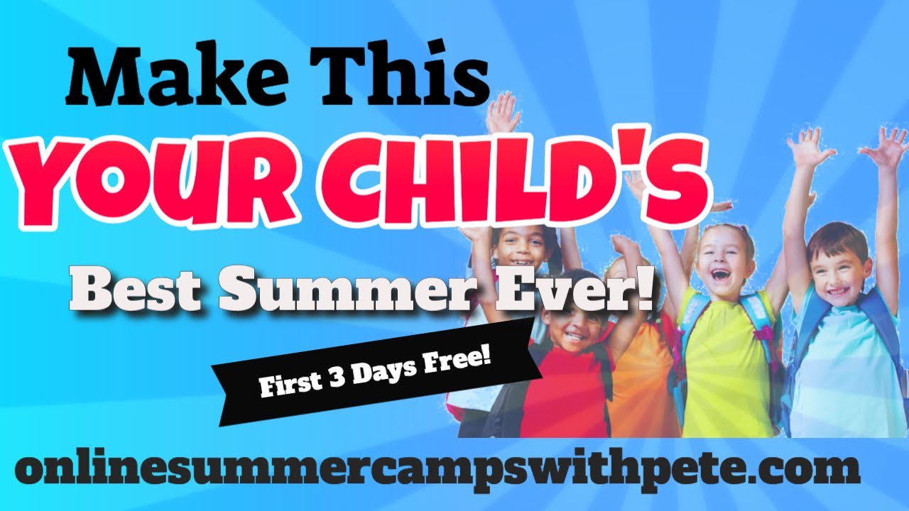 Free Summer Camp for Kids...Get 3 Free Days - YouTube