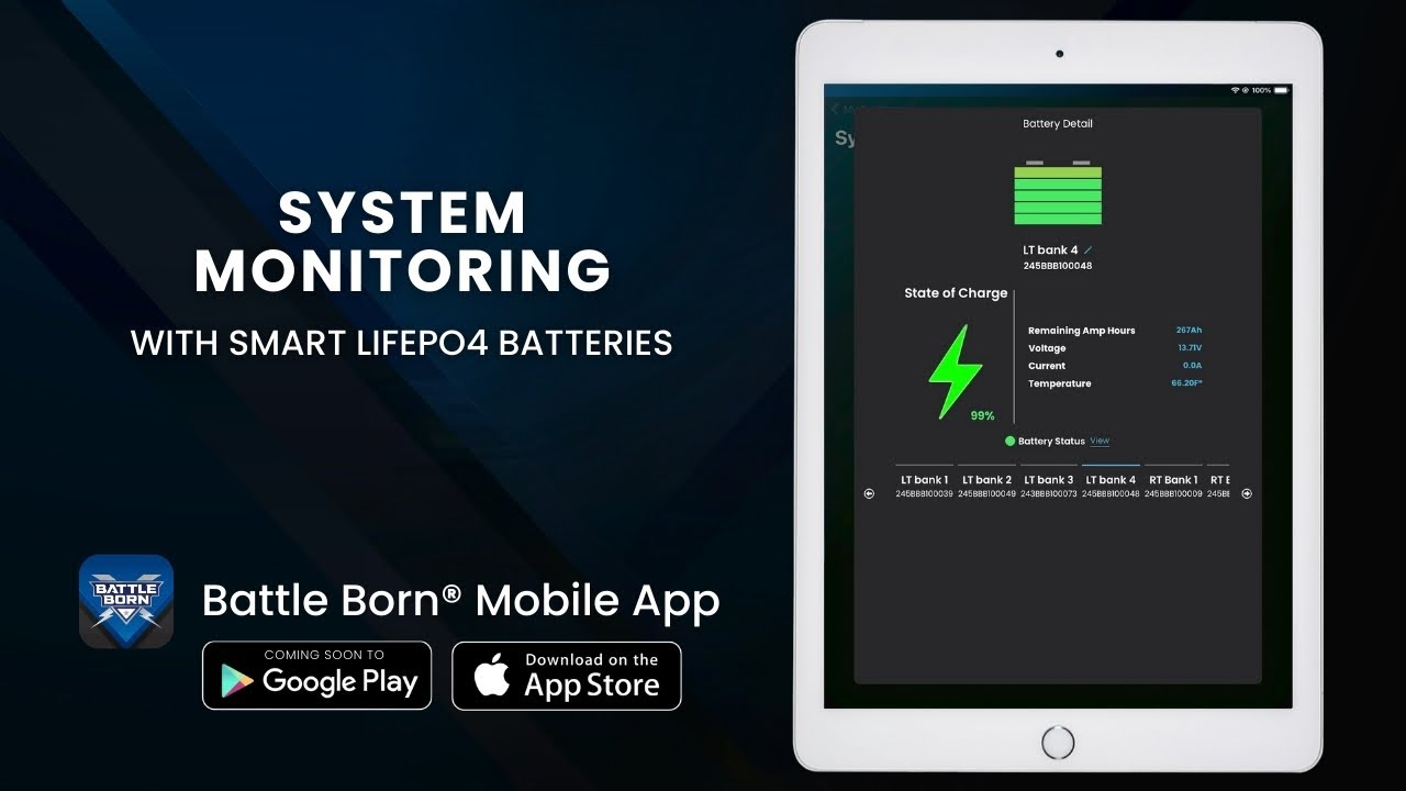 System Monitoring with Smart LiFePO4 Battery Systems | Battle Born ...