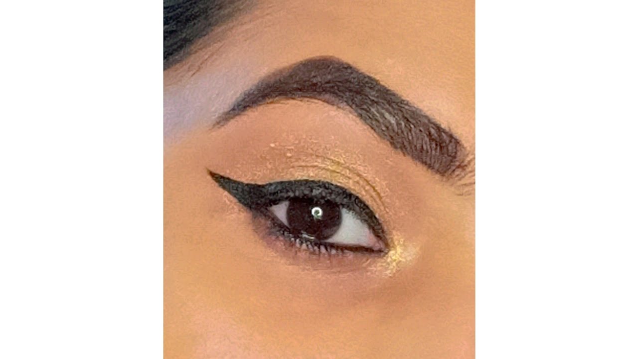 Soft and simple eye makeup tutorial || soft glam eyemakeup - YouTube