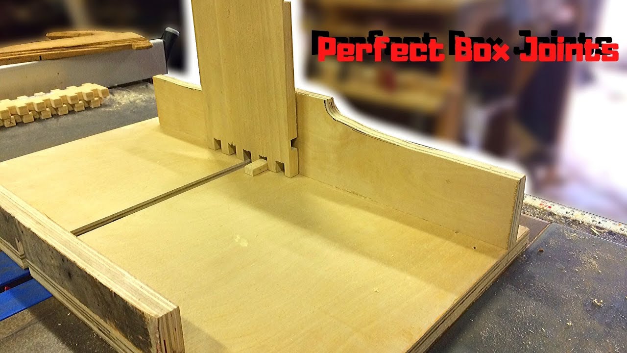 Easy Box Joint Jig Tablesaw Sled YouTube Easy Box Joint Jig Tablesaw Sled YouTube