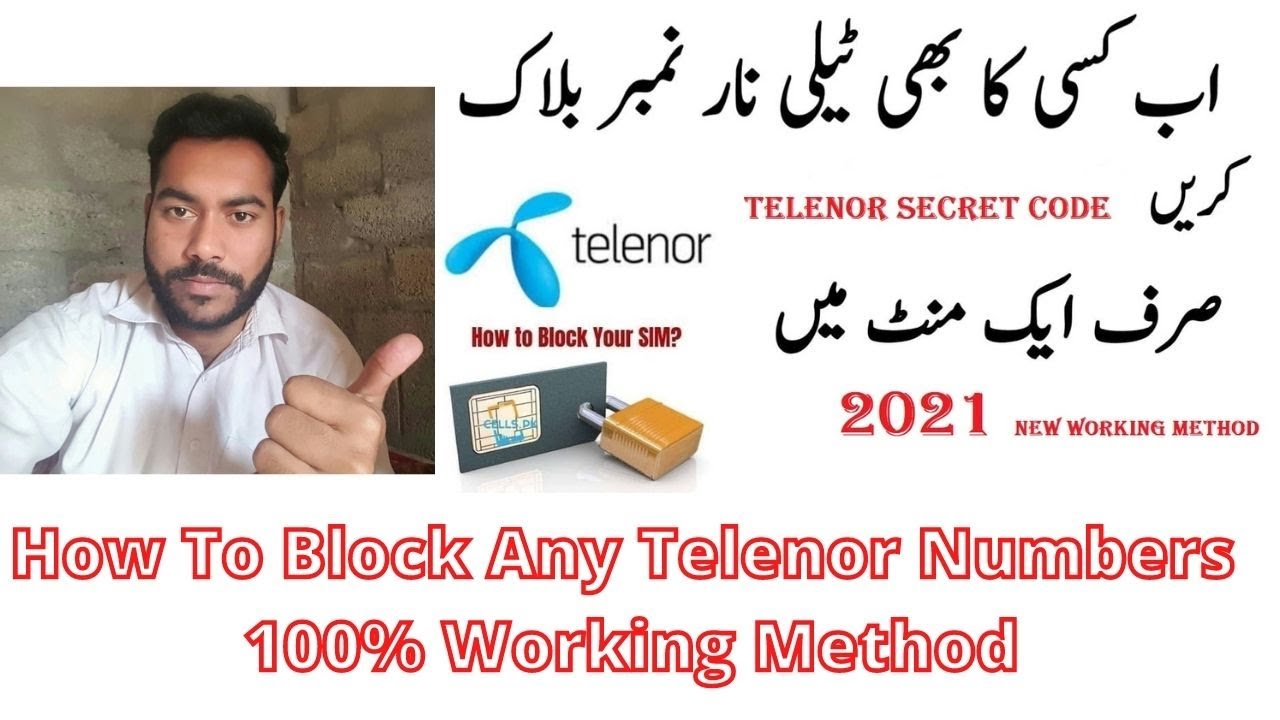 Telenor Secret Code 2021 How To Block Any Telenor Numbers 100 telenor-secret-code-2021-how-to-block-any-telenor-numbers-100