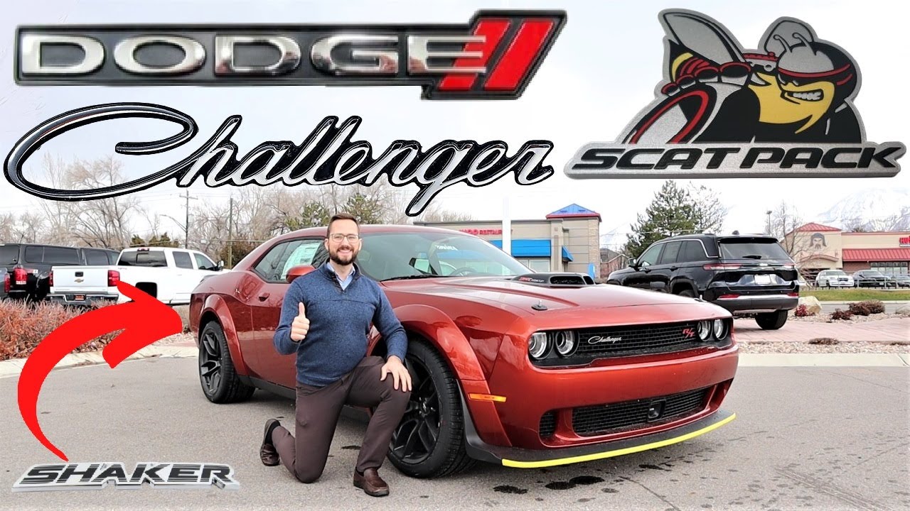 New Dodge Challenger Scat Pack Widebody Shaker: This Is The Perfect ...