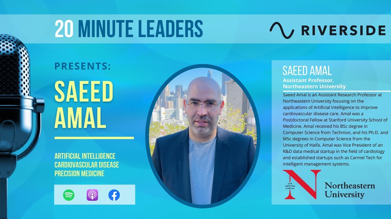 Professor Saeed Amal - Interview at 20 minute leaders - YouTube