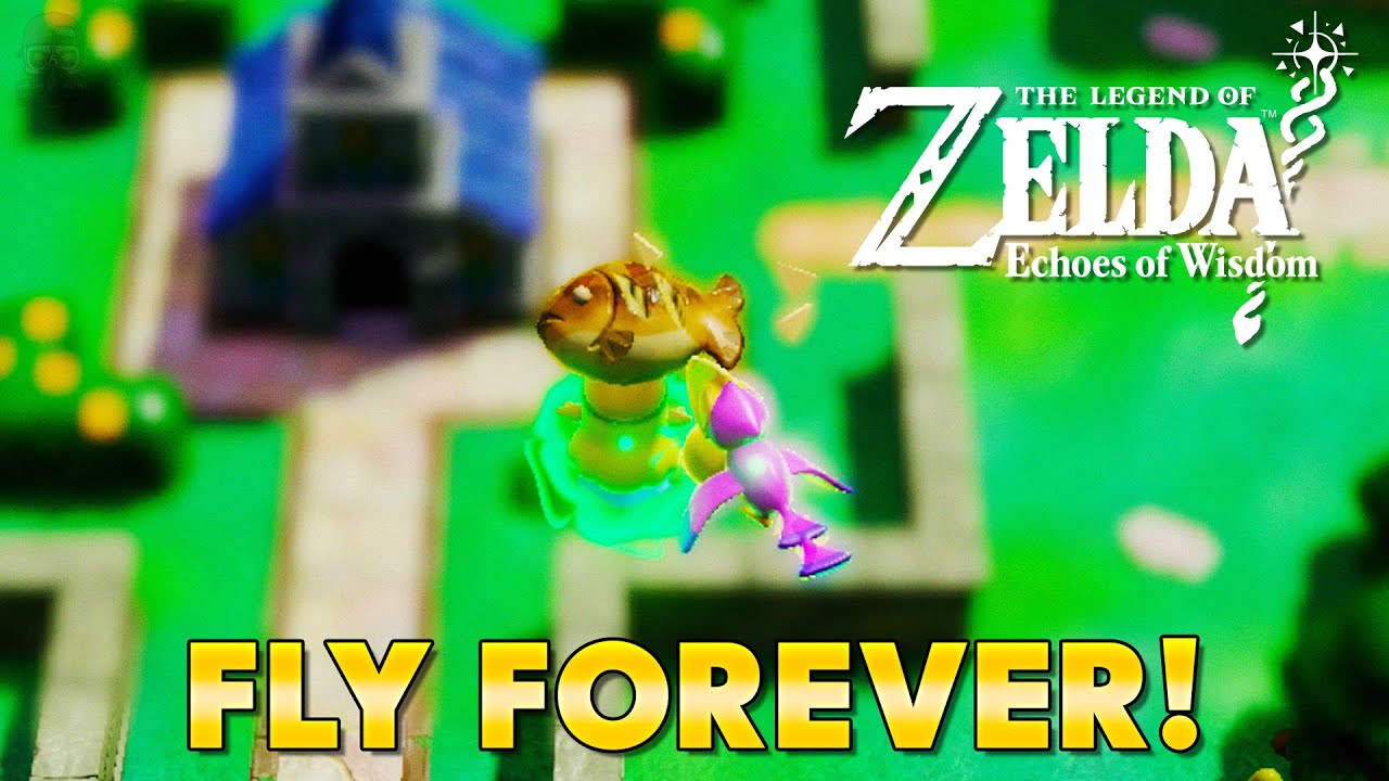 How to INFINITE FLY in Zelda Echoes of Wisdom! - YouTube