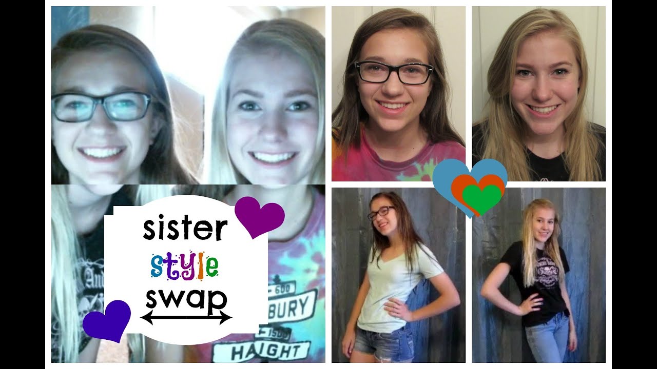 Sister Style Swap Ft Coolcacti Youtube