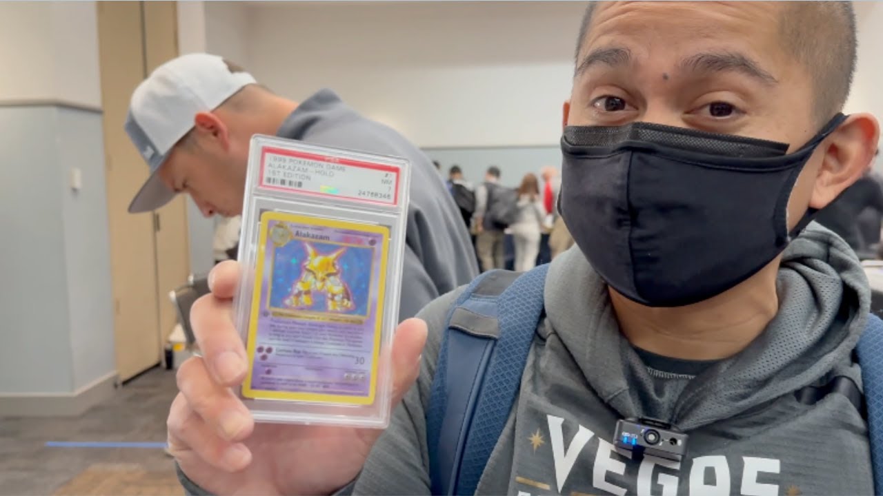 BUYING 1ST EDITION GRADED POKEMON || San Francisco Card Show (Day 2 ...