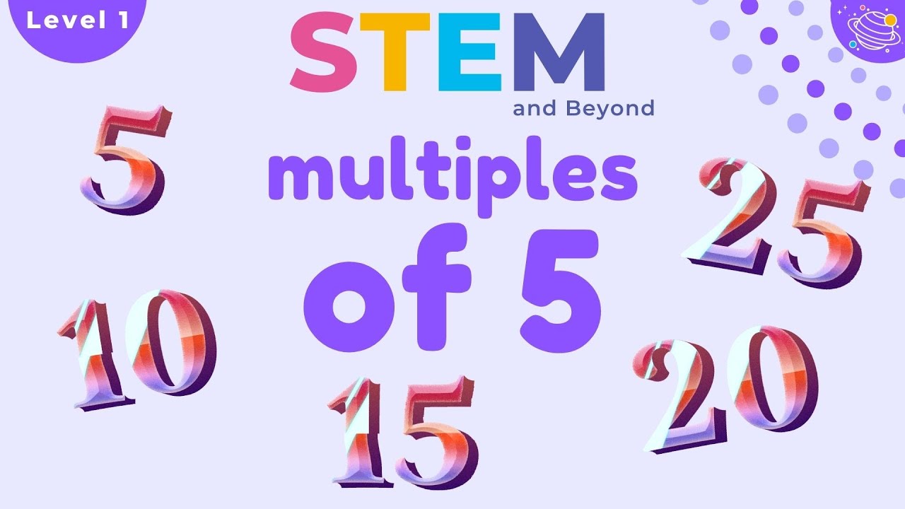 Counting in 5s | KS1 Year 1 Maths | STEM Home Learning - YouTube