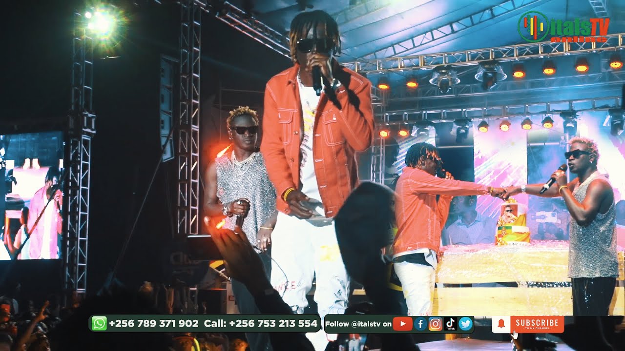 King Saha Performs Live With Gravity Omutujju & Cerebrates His Birthday ...