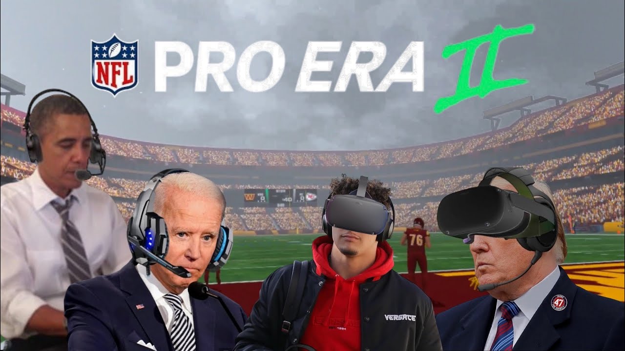 US Presidents Play NFL Pro Era II - YouTube