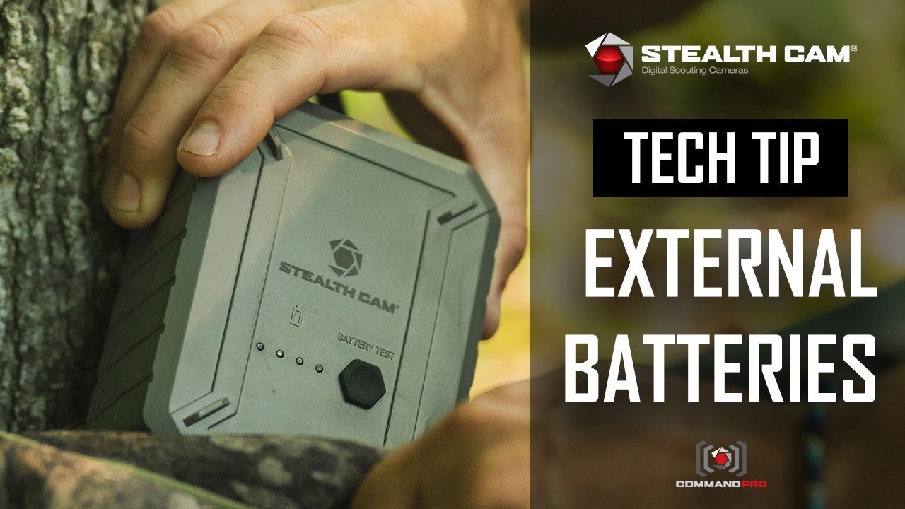 Stealth Cam Tech Tip: Using External Batteries - YouTube