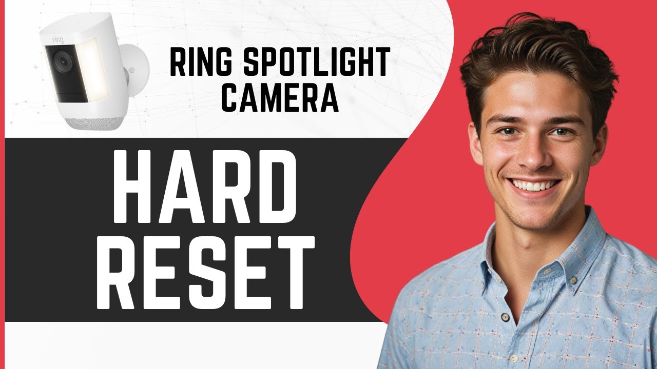 How to Hard Reset RING Spotlight Camera - YouTube