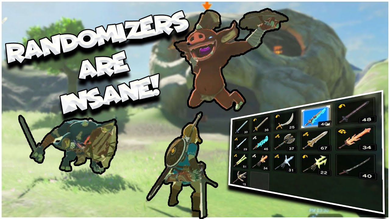This randomizer makes you go insane! The legende of Zelda Breath of the ...