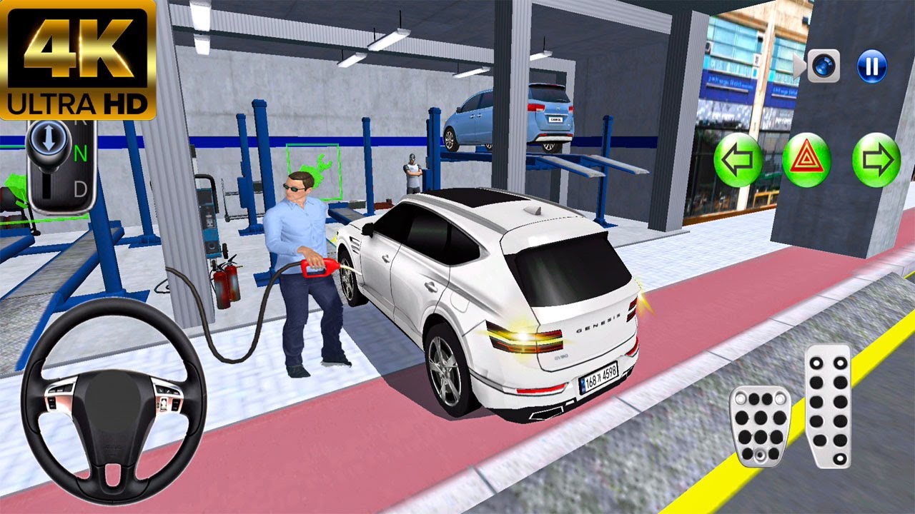 Buggati Seron Super Car Auto Repair Shop Driving Funny Gameplay - 3D ...