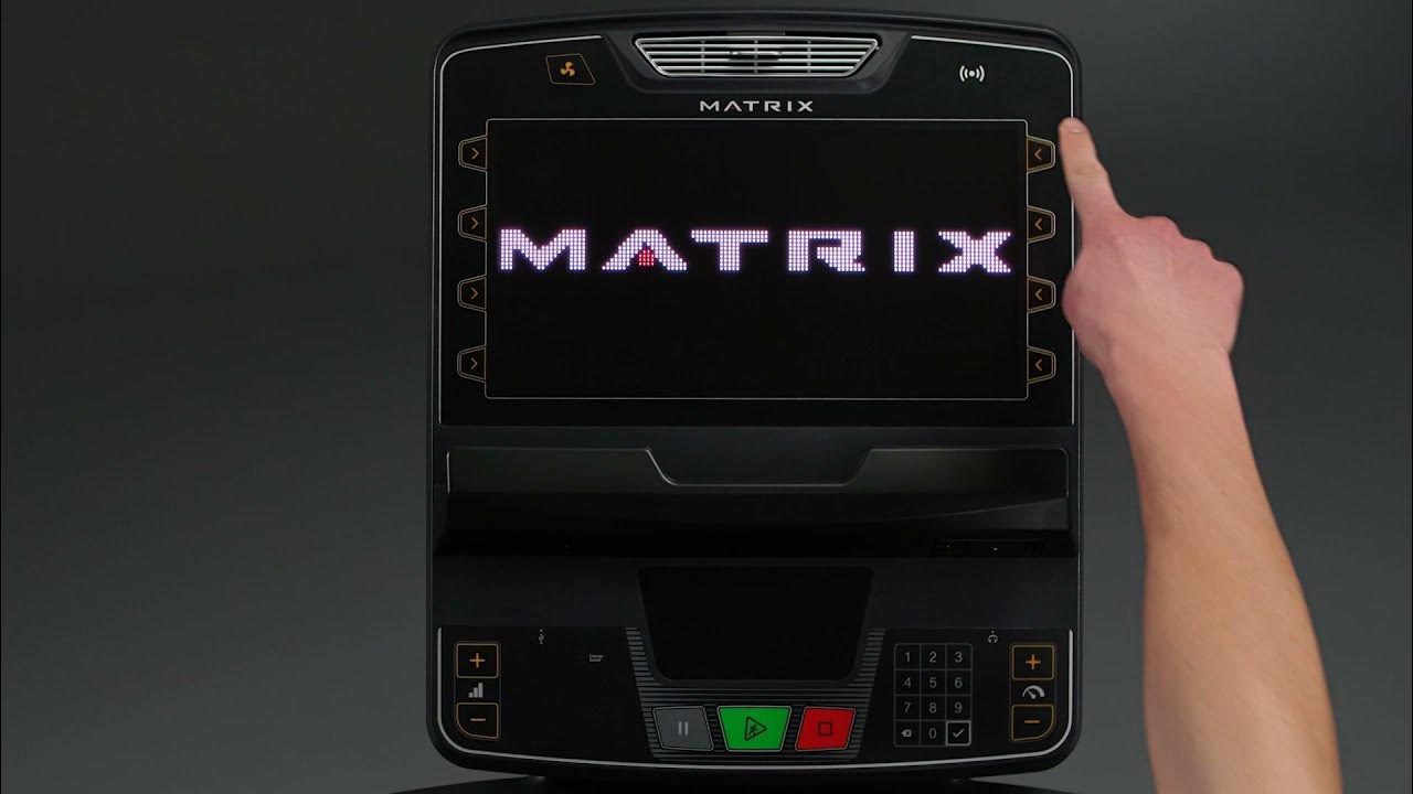 Matrix Fitness Canada: Premium LED Console Walkthrough - YouTube