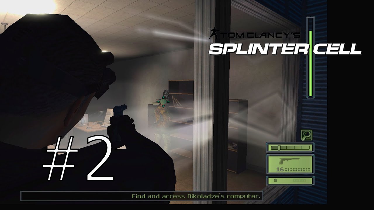 SPLINTER CELL - MISSION 2 - DEFENSE MINISTRY - NO COMMENTARY - YouTube