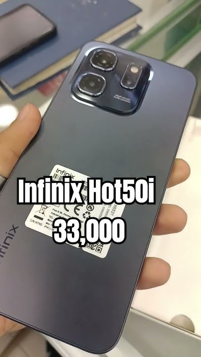 Infinix Hot50i Black 30,500 wholesale price in Pakistan - YouTube