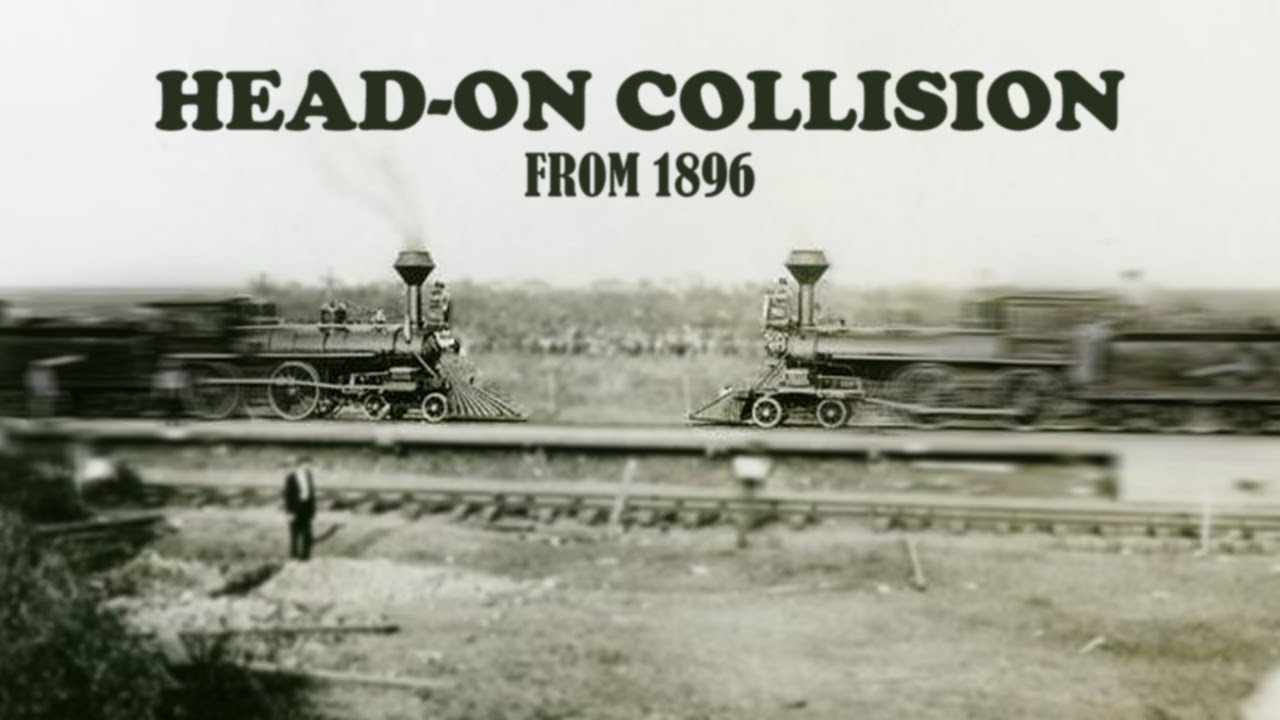 Steam Engines Collide Head On | Last Moments - YouTube