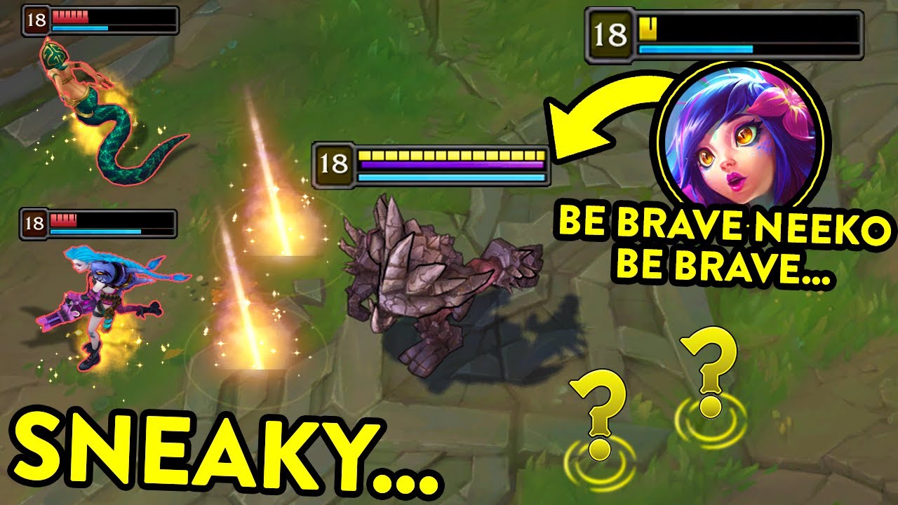 Shhhhhhh 🤫 SUPER SNEAKY MOMENTS (League of Legends) - YouTube