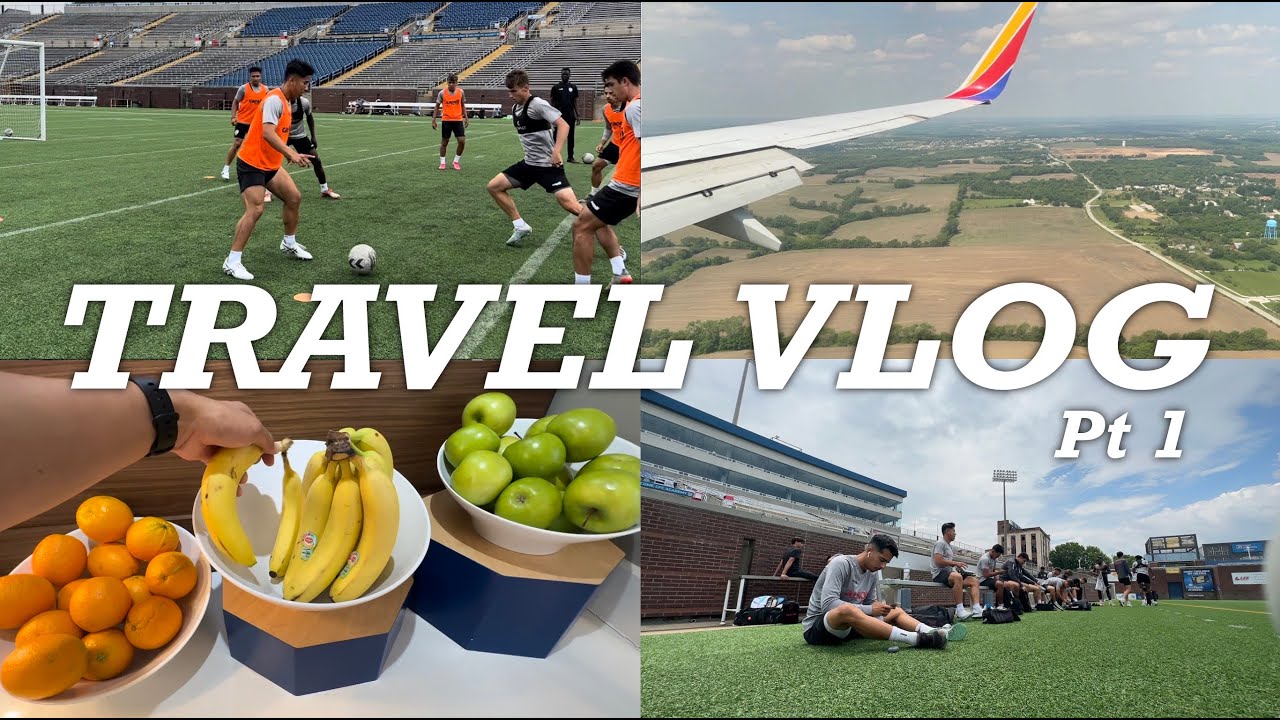 Day in the Life of a Pro Footballer | Away Trip Vlog Part 1 - YouTube