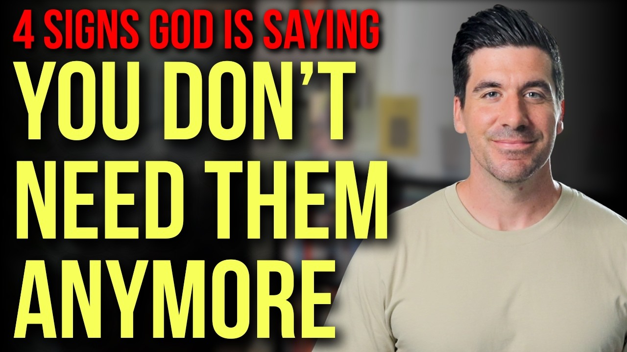 God Is Saying You DO NOT NEED that Person Anymore If . . . - YouTube