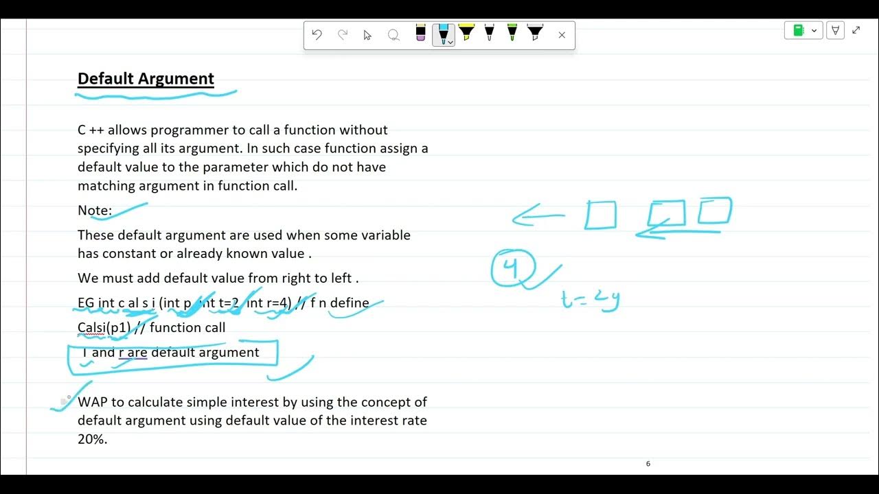 6.default argument concept and Program in nepali language IOE crack c++ ...