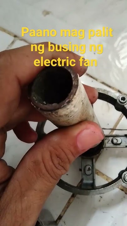 #electricfanrepair #electronicrepair #paano magpalit Ng bushing - YouTube