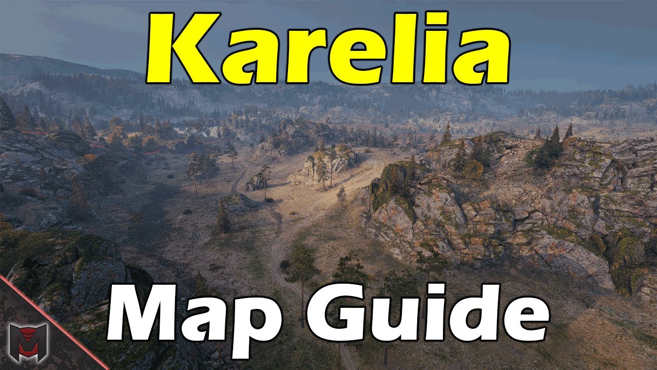 Karelia Map Guide / Tactics ♦ World of Tanks - YouTube