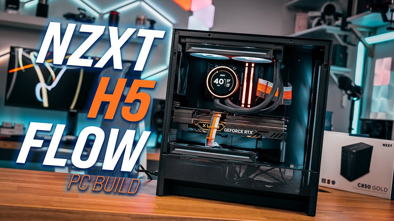 NZXT H5 Flow PC Build - YouTube