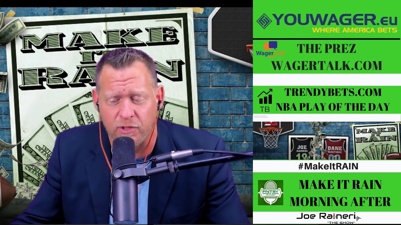 Joe Raineri Show: 04/11 NHL PLAYOFF ANALYSIS with Wagertalk.com Capper ...