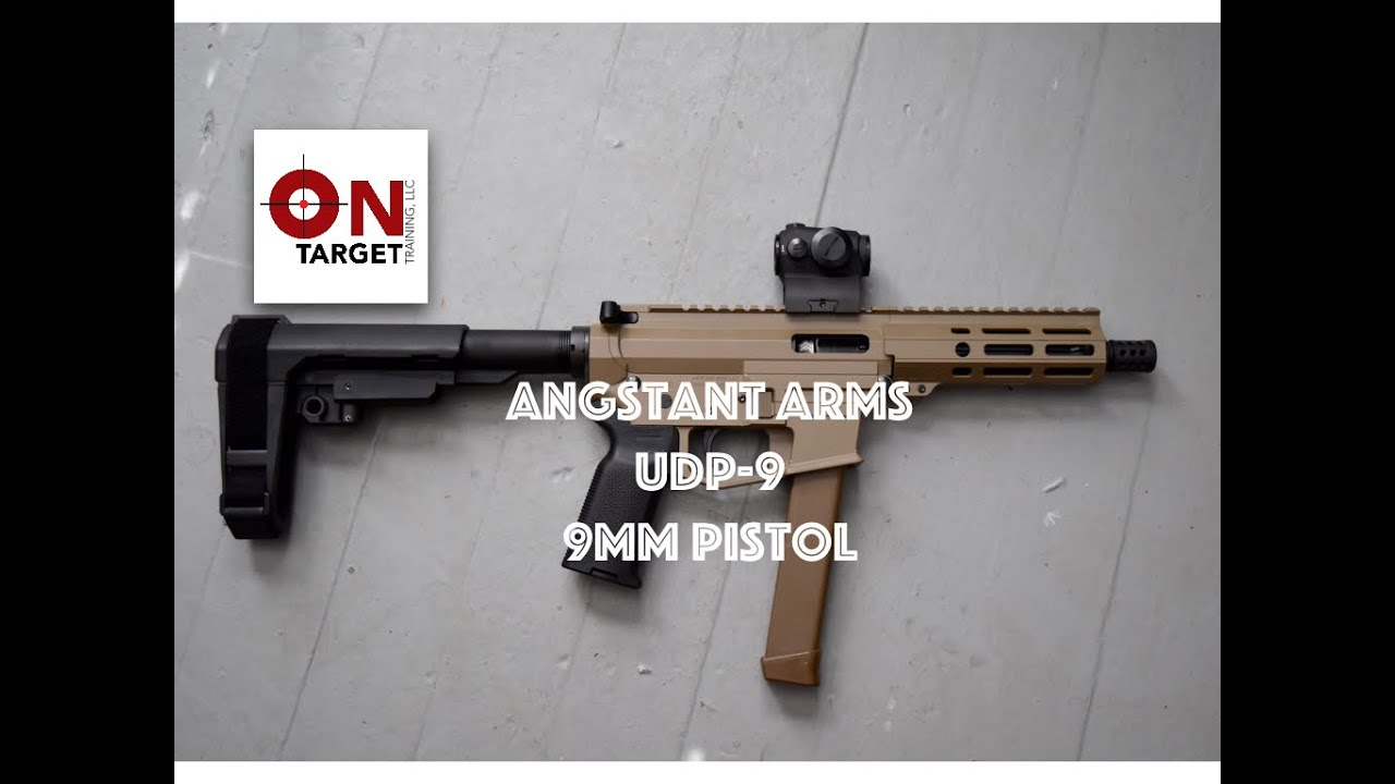 Angstadt Arms UDP-9 Pistol - YouTube