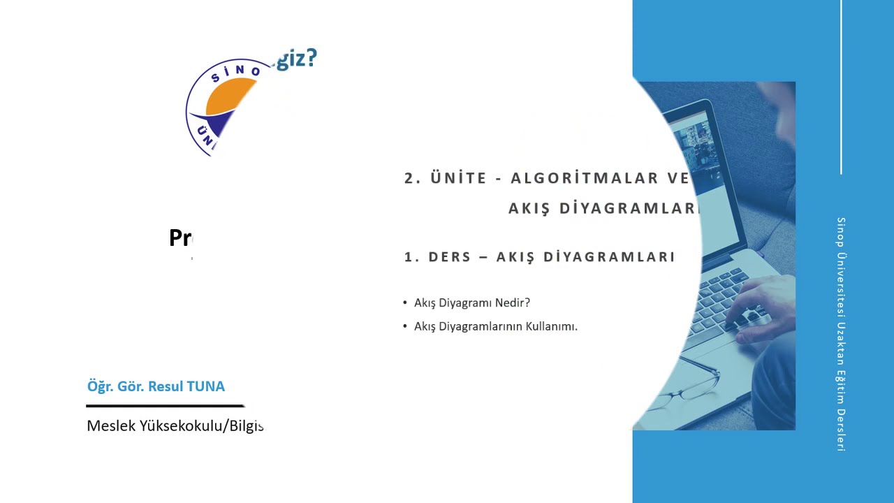 Programlama Temelleri - 2.Hafta 1.Ders - YouTube