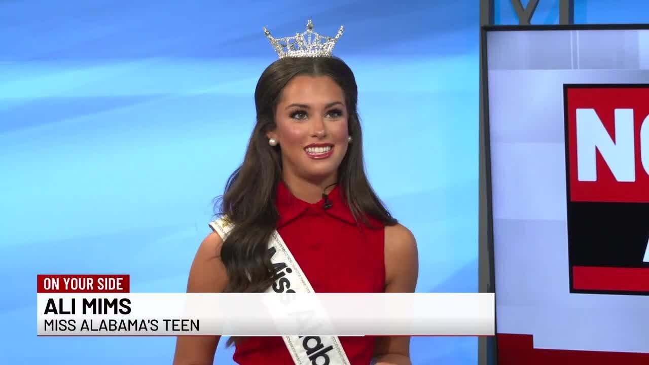 Miss Alabama Teen, Ali Mims, wins first runner up at Miss America Teen ...